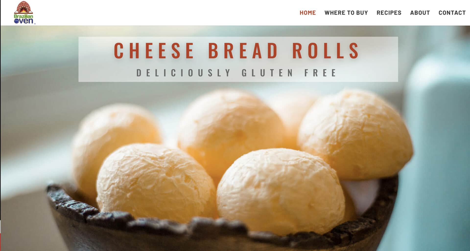 Brazilian Oven - Gluten Free Cheese Bread Rolls